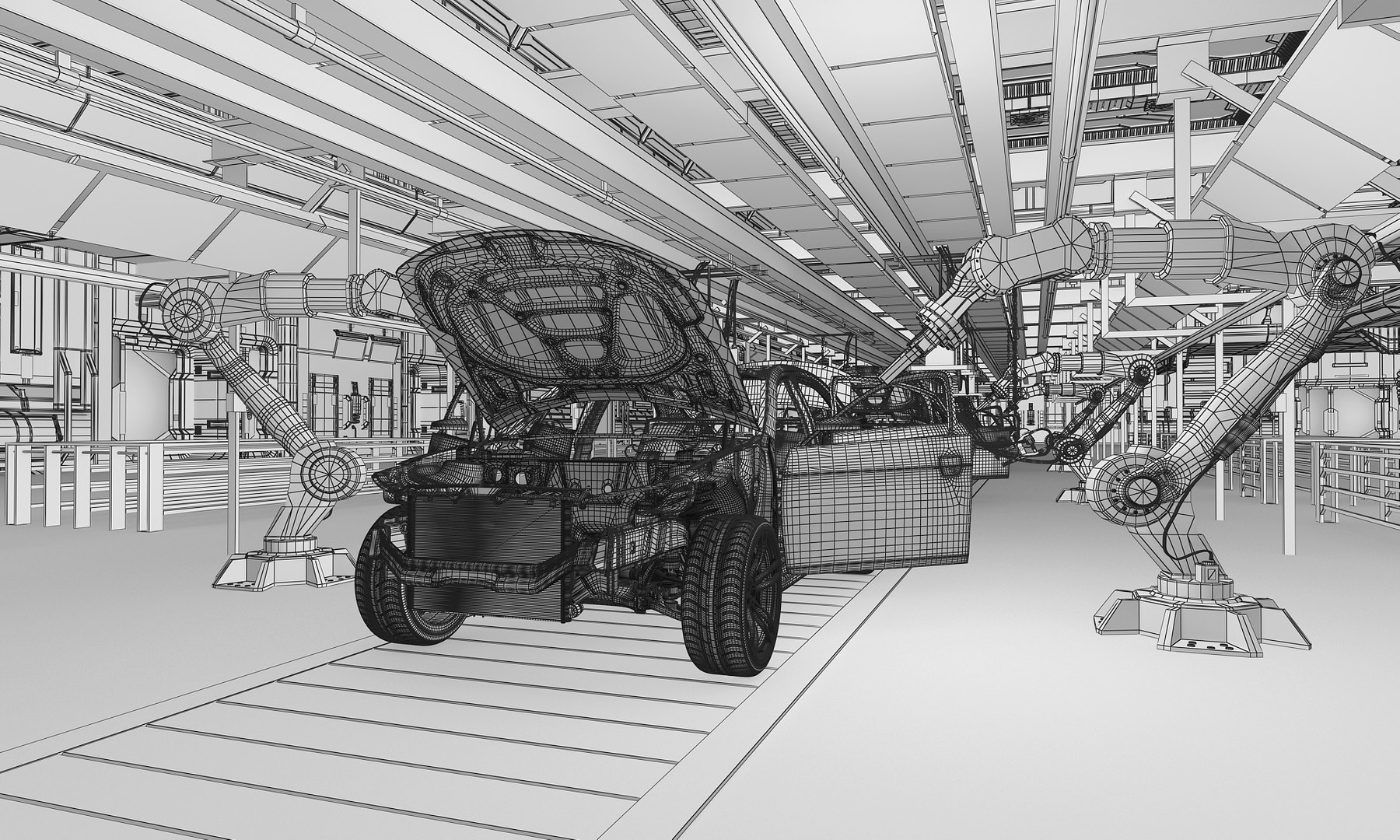 3D Automobile Workshop 01 - TurboSquid 2101238