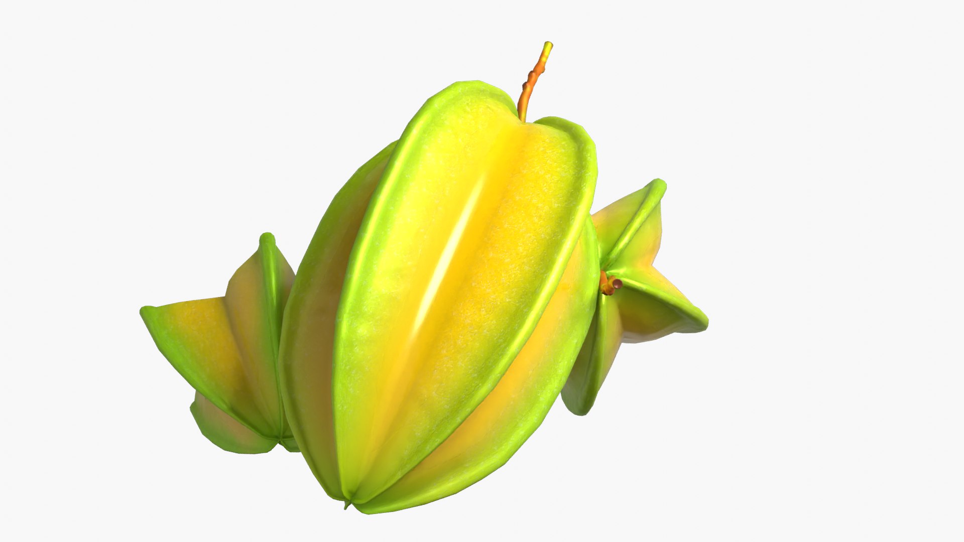 Star Fruit Model - TurboSquid 1939921