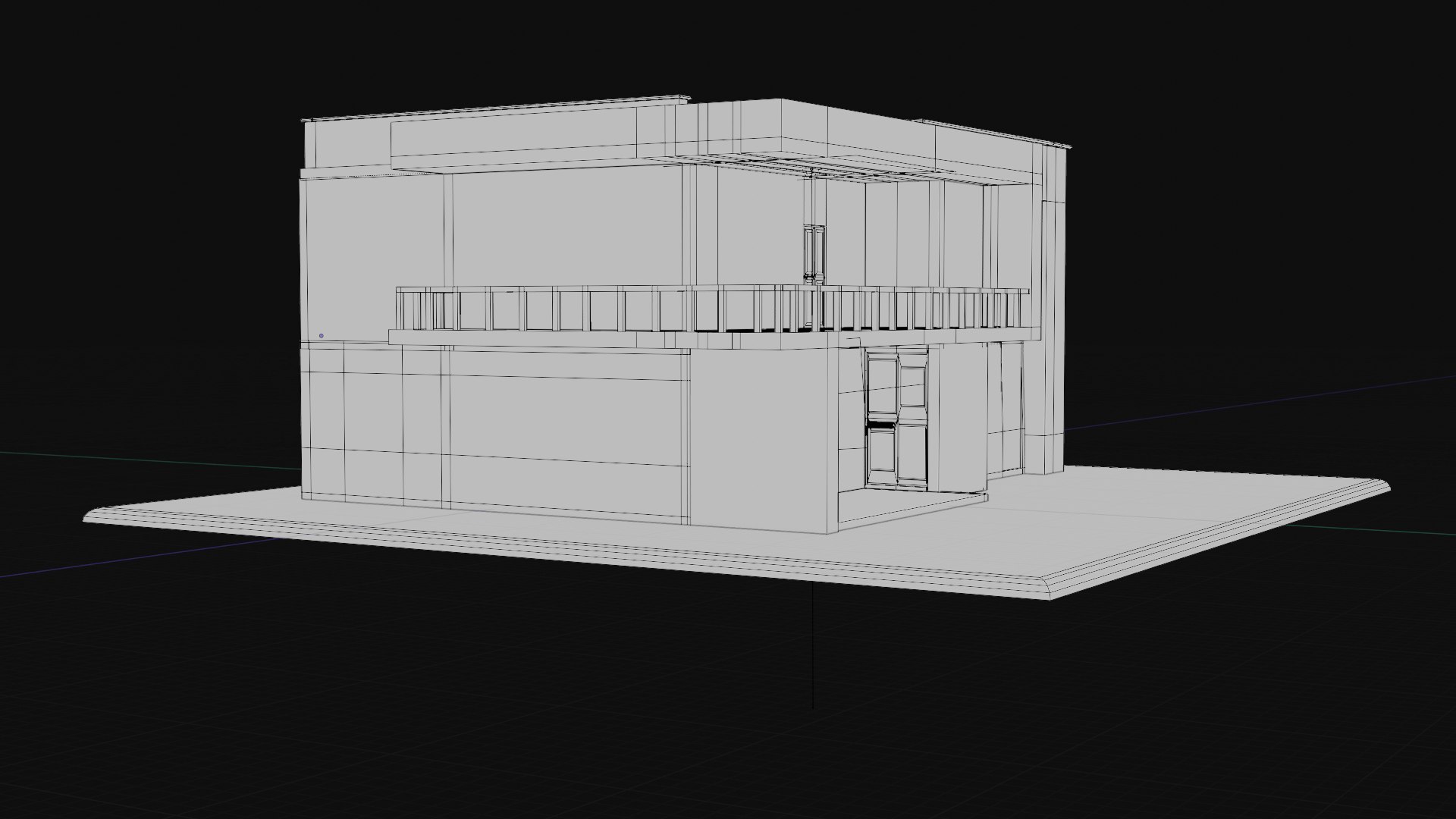 3D Modern House Asset MORHOU01 - TurboSquid 2380386