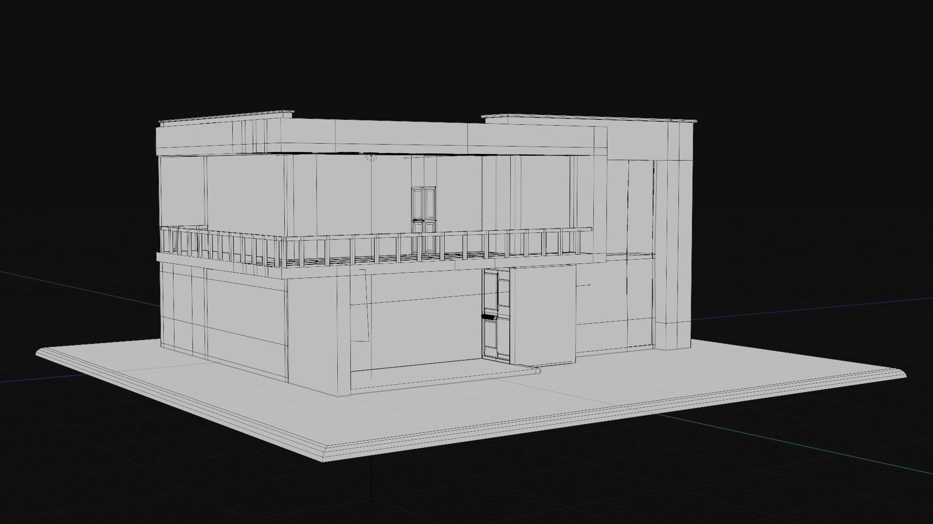 3D Modern House Asset MORHOU01 - TurboSquid 2380386
