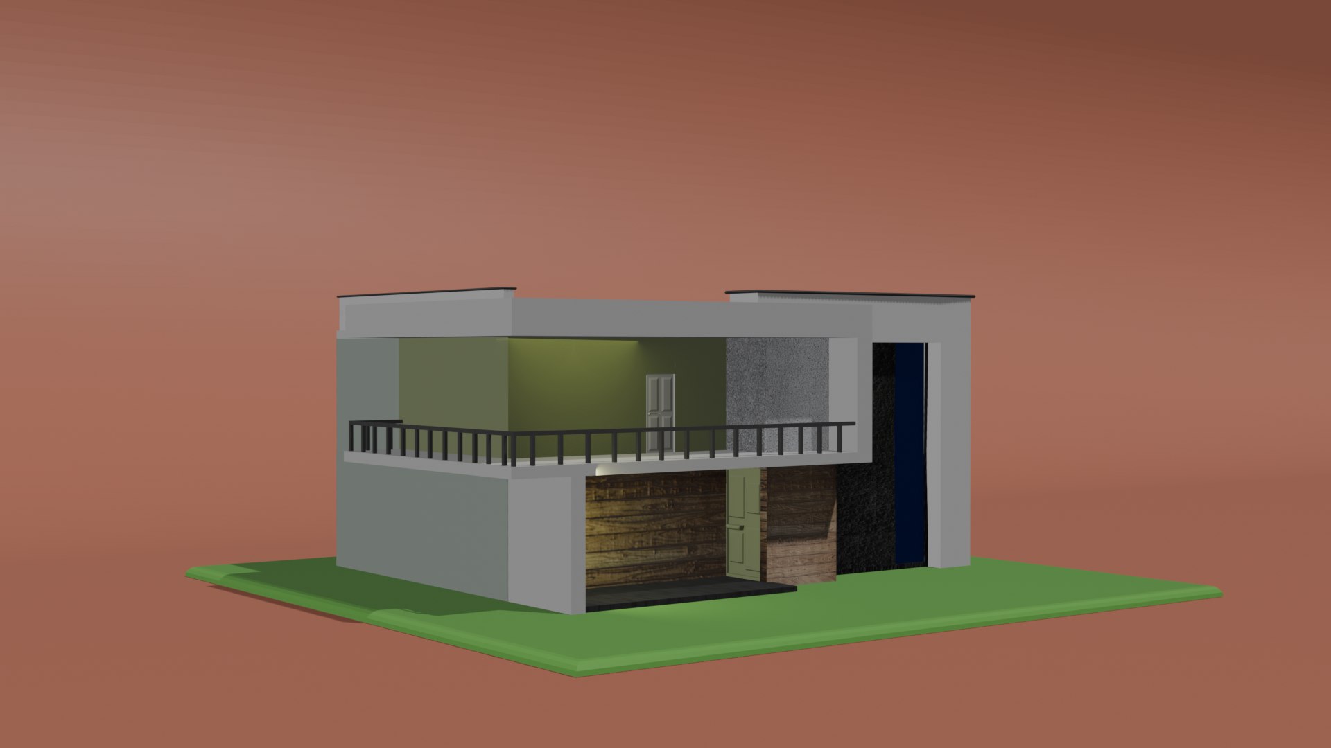 3D Modern House Asset MORHOU01 - TurboSquid 2380386