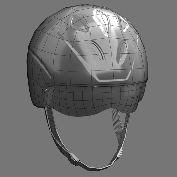 bicycle helmet 3d model