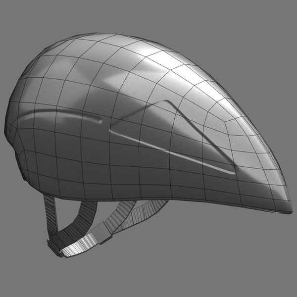 bicycle helmet 3d model