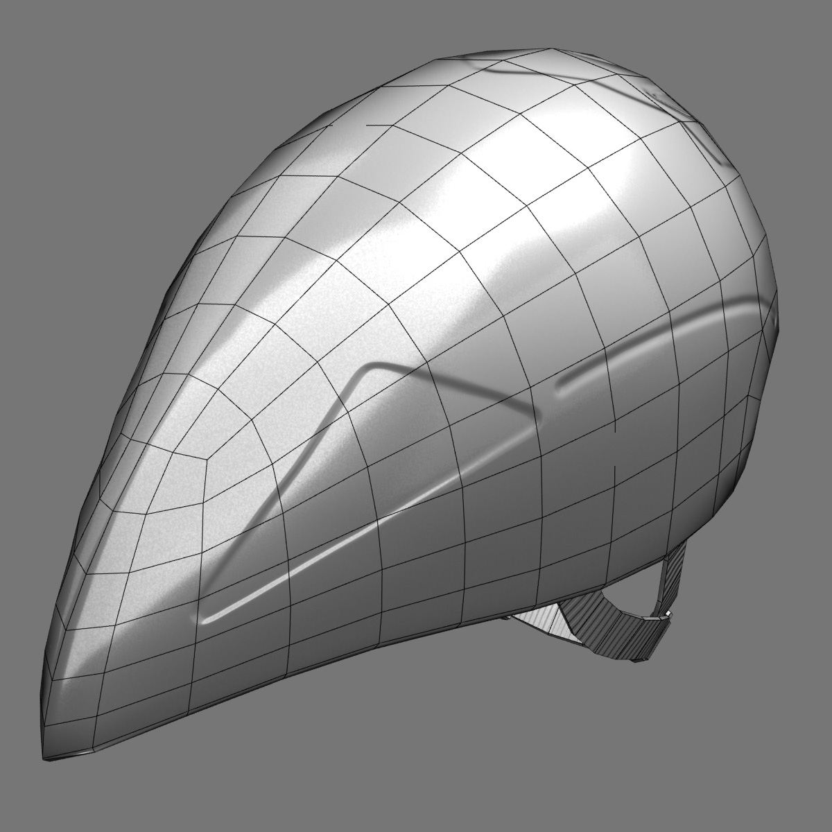 bicycle helmet 3d model