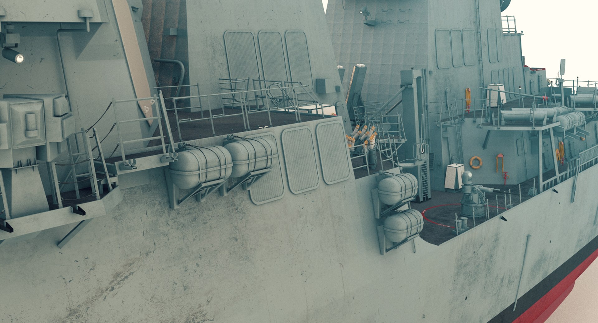 3D Uss Cole Ddg Model - TurboSquid 1401698