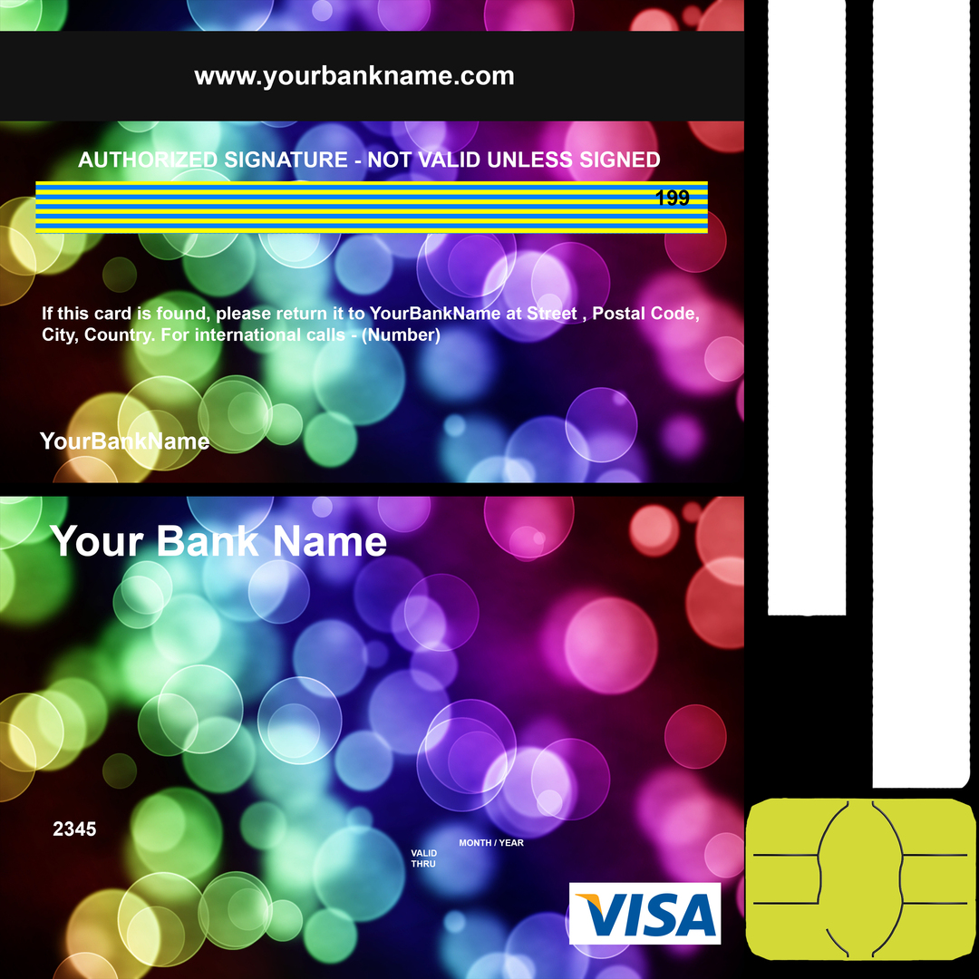 3D credit card model - TurboSquid 1234913