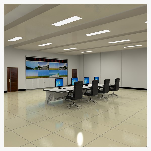 modelo 3d control room - TurboSquid 1965491