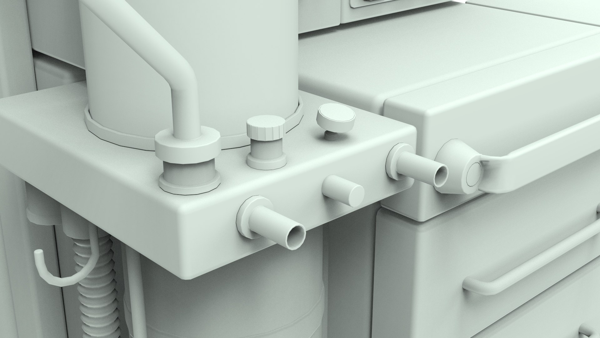 3D Anesthesia Machine Model - TurboSquid 2173985