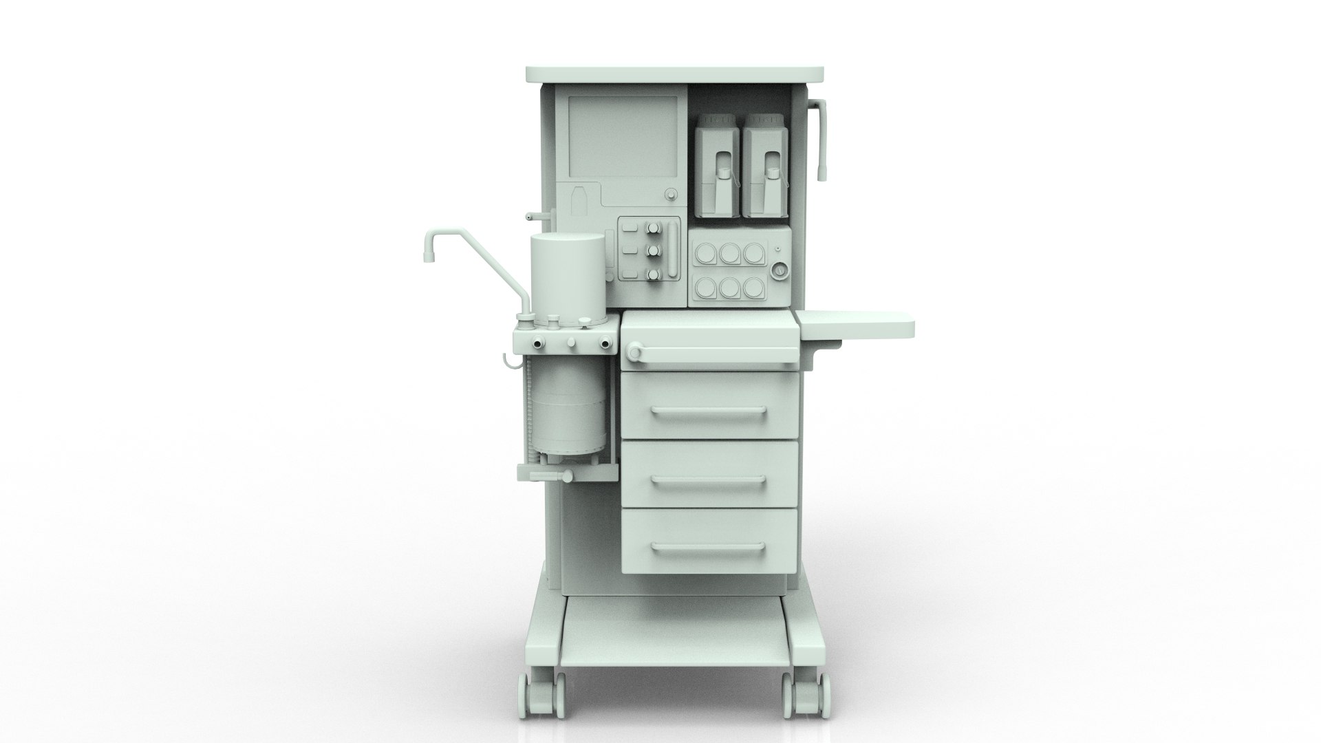 3D Anesthesia Machine Model - TurboSquid 2173985