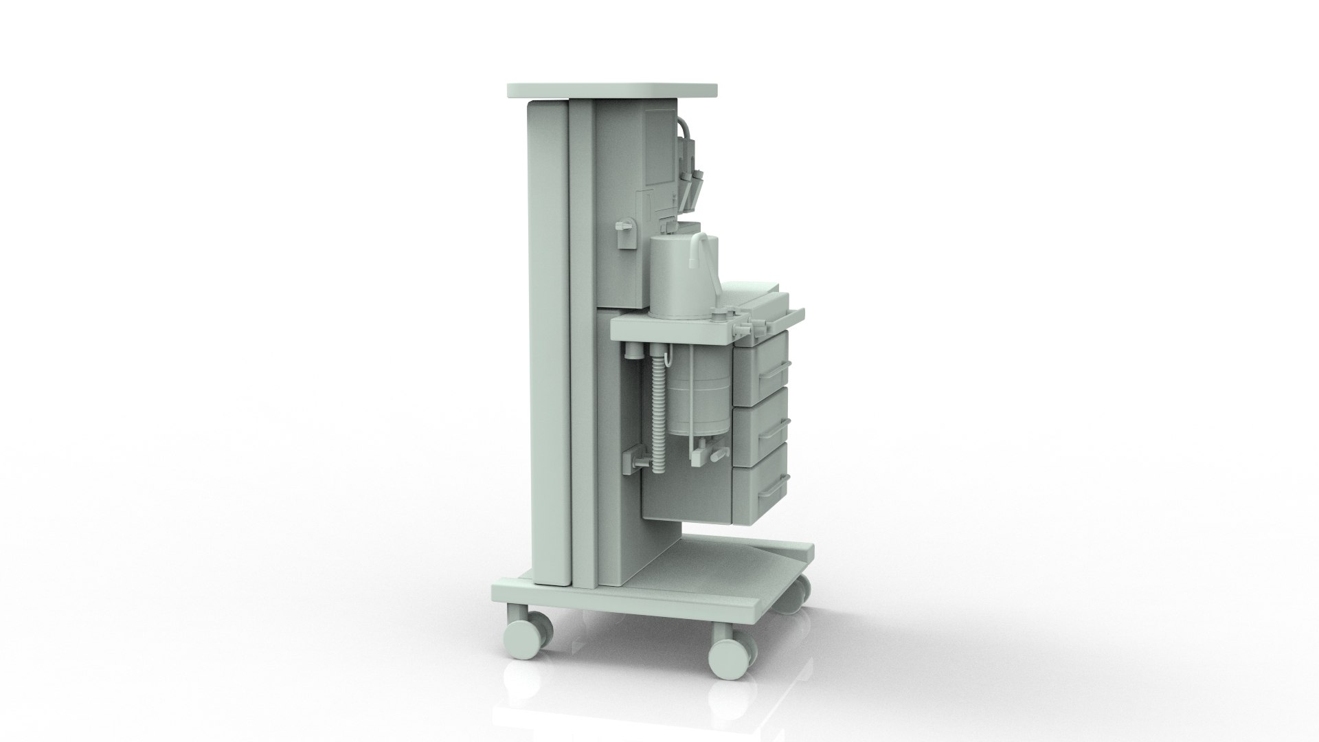 3D Anesthesia Machine Model - TurboSquid 2173985