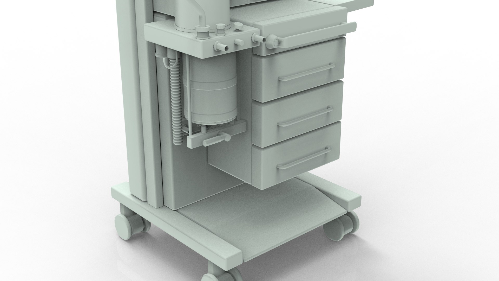 3D Anesthesia Machine Model - TurboSquid 2173985