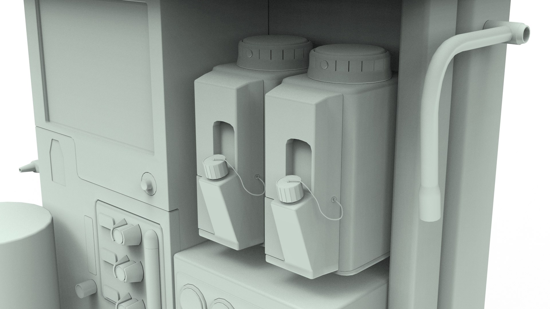 3D Anesthesia Machine Model - TurboSquid 2173985