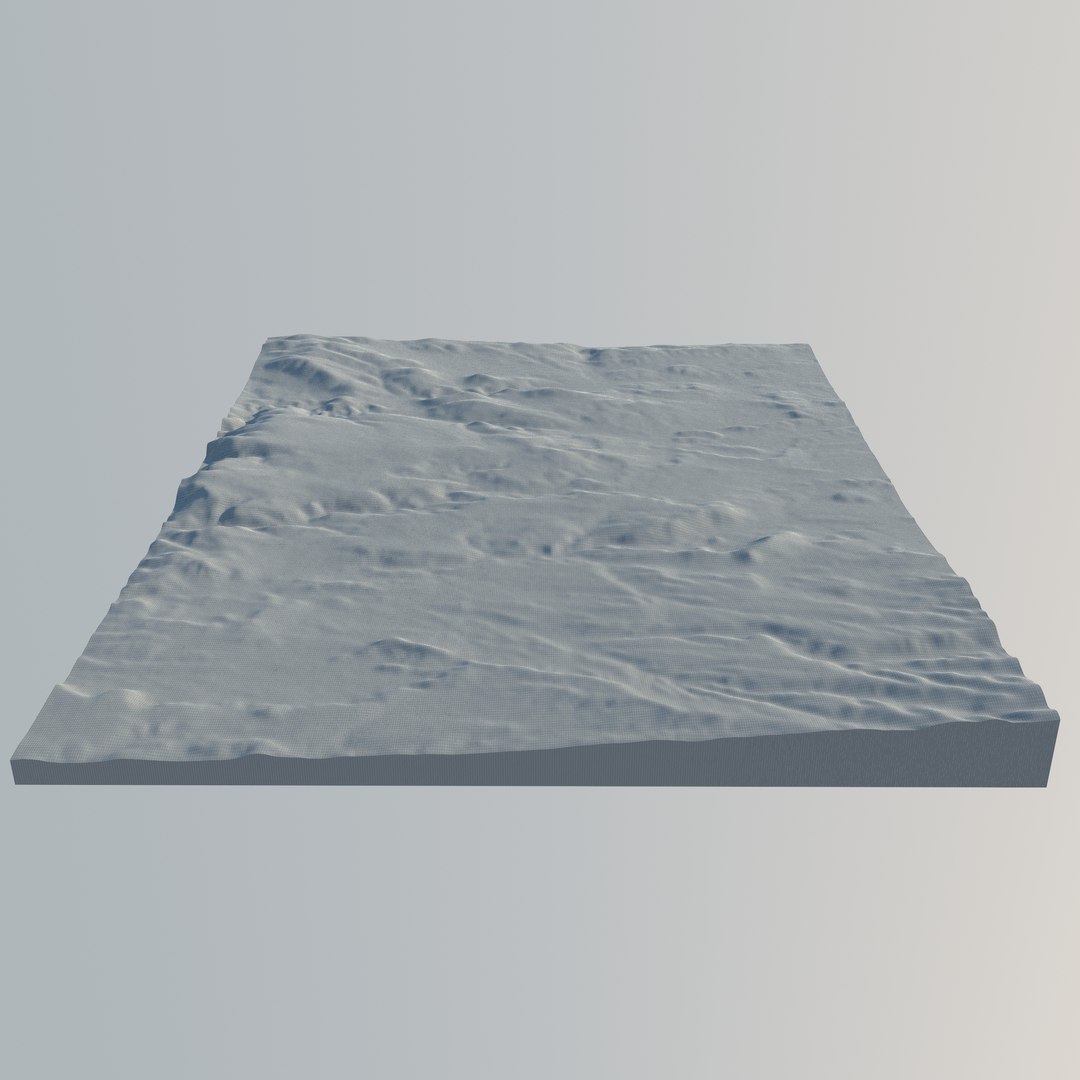3d Planet Lava Flow Model