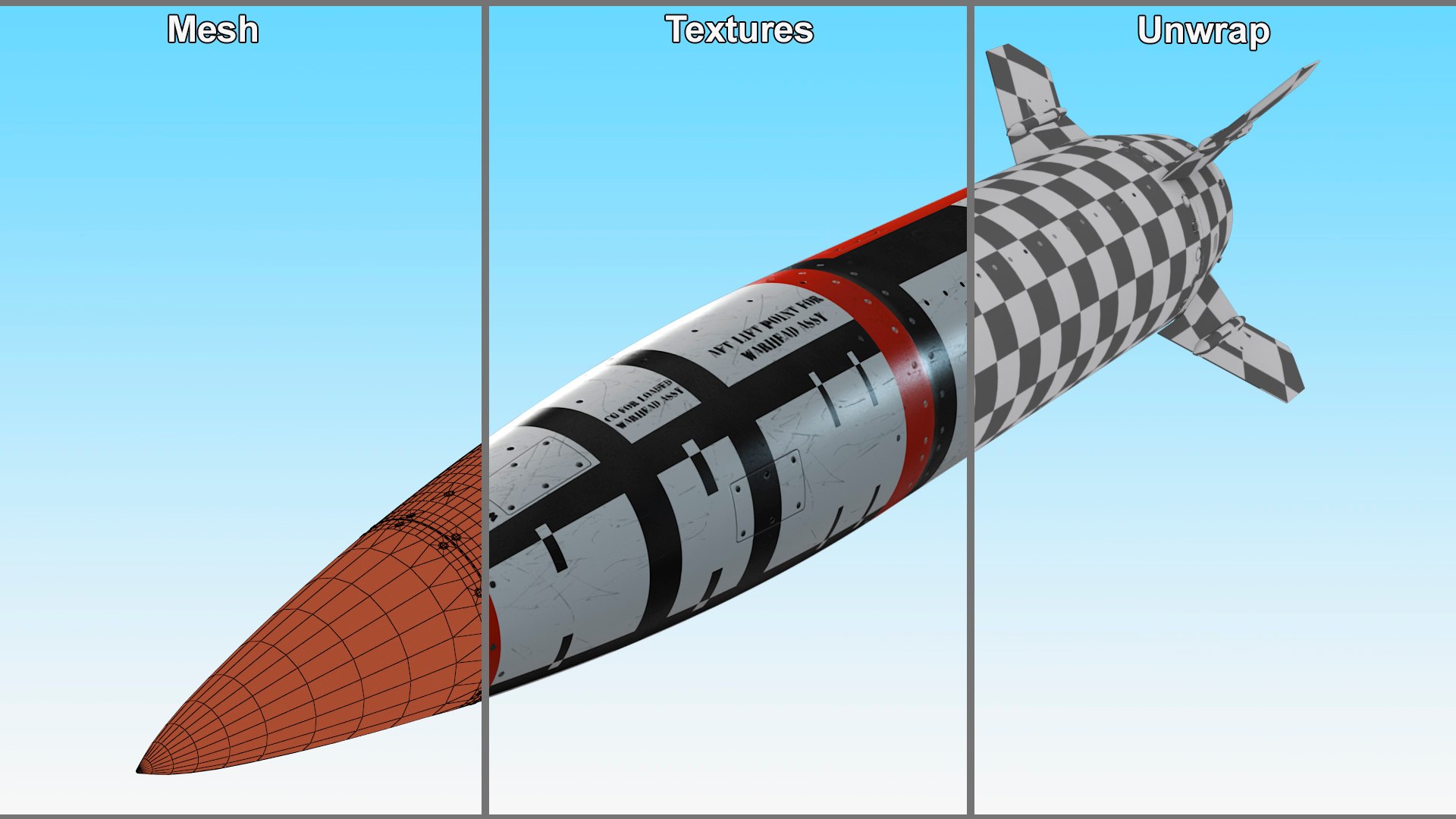 Air-to-Surface Missile ATACMS 3D Model - TurboSquid 2327134