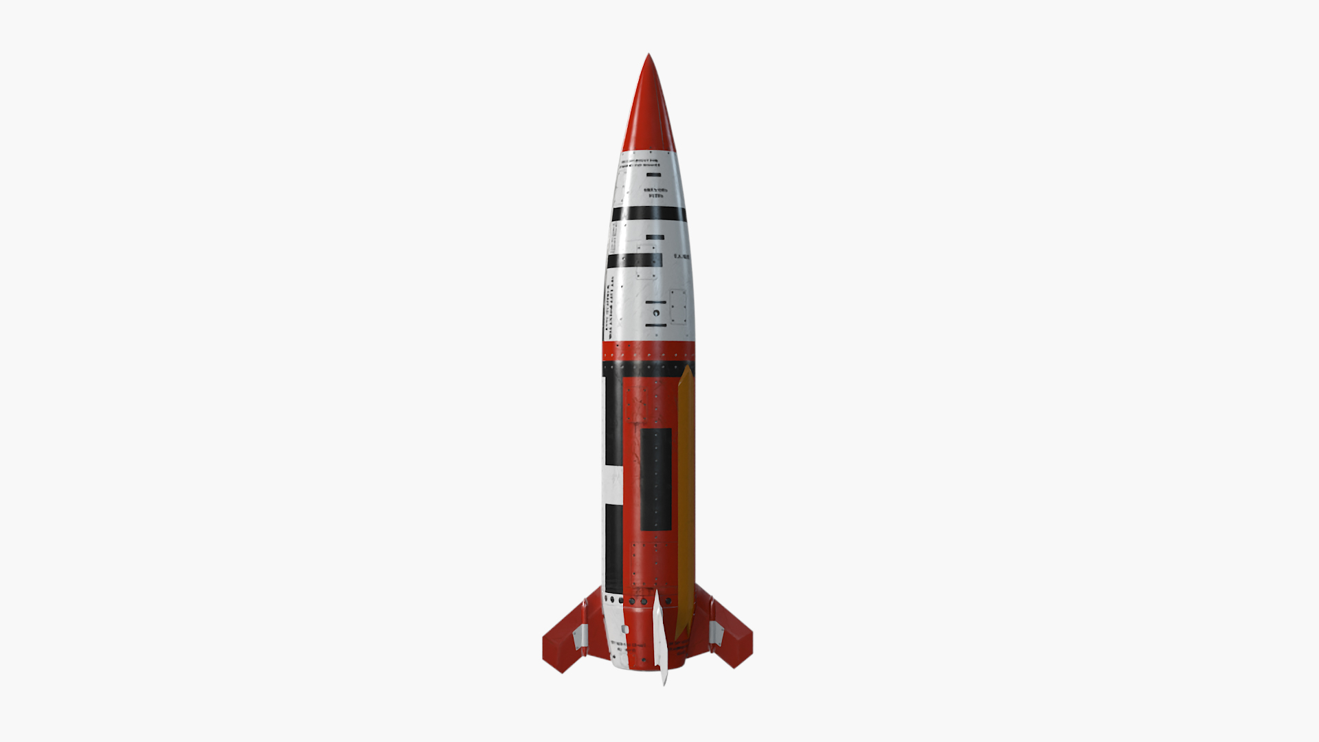Air-to-Surface Missile ATACMS 3D Model - TurboSquid 2327134