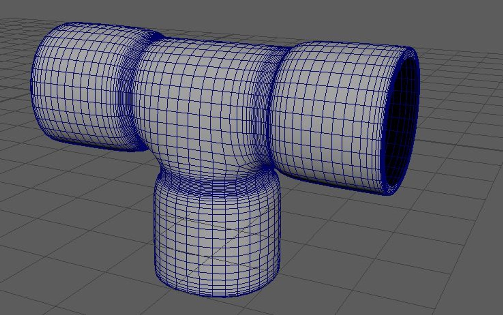 Pipe Fittings Copper 3d Model