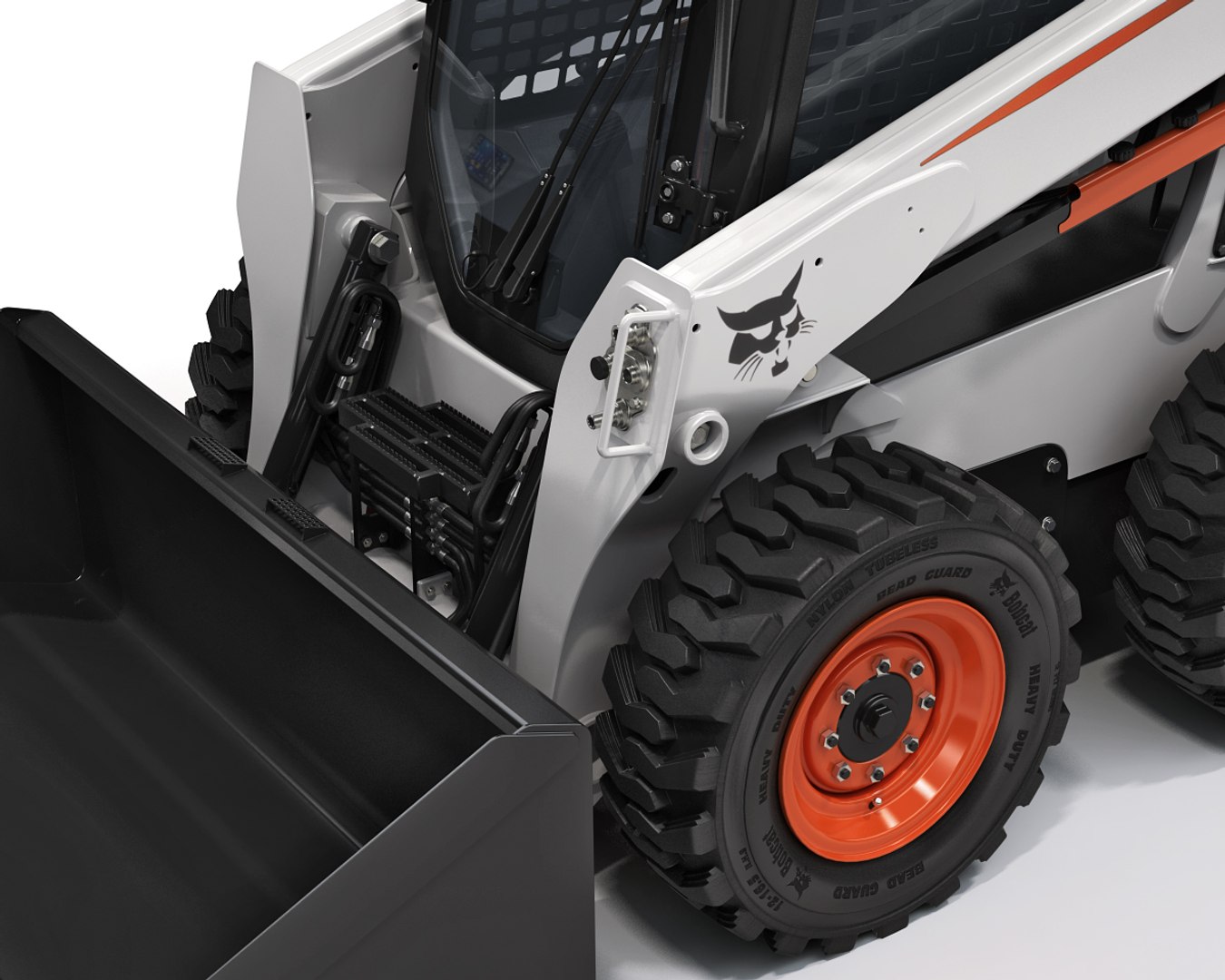 3d loader bobcat s590