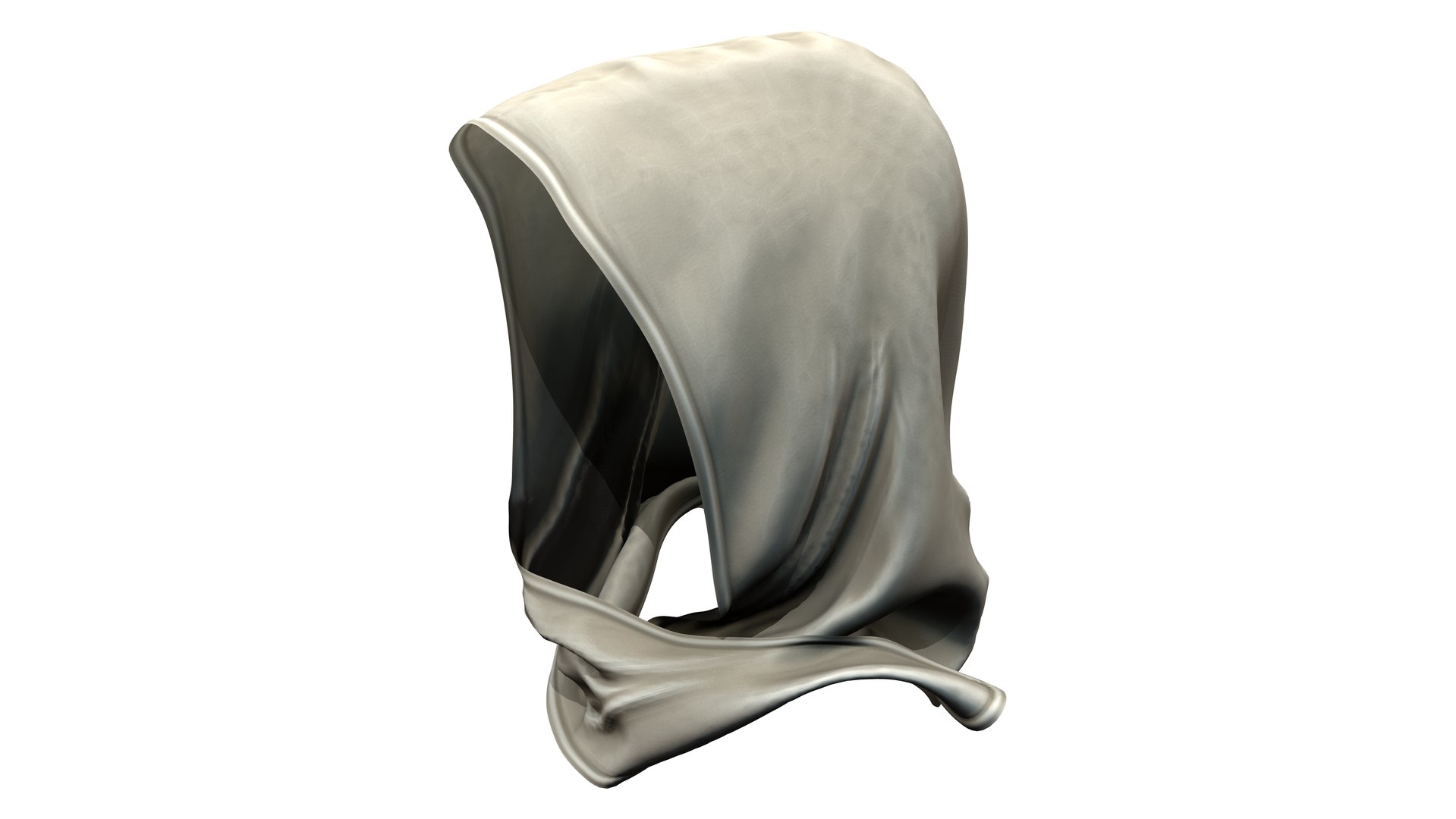 3D Ottoman Shawl Head Scarf Model - TurboSquid 2072427