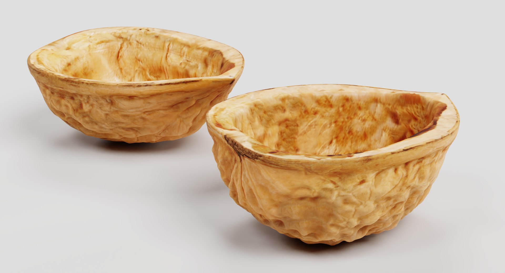 Walnut Shells 3D Model - TurboSquid 1251905