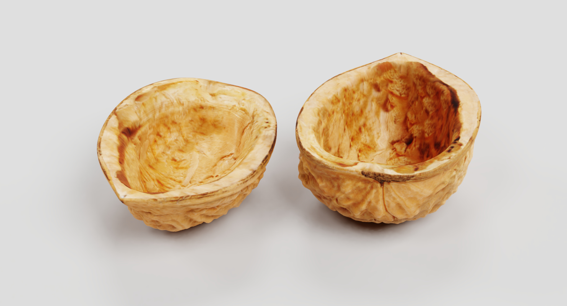 Walnut Shells 3D Model - TurboSquid 1251905