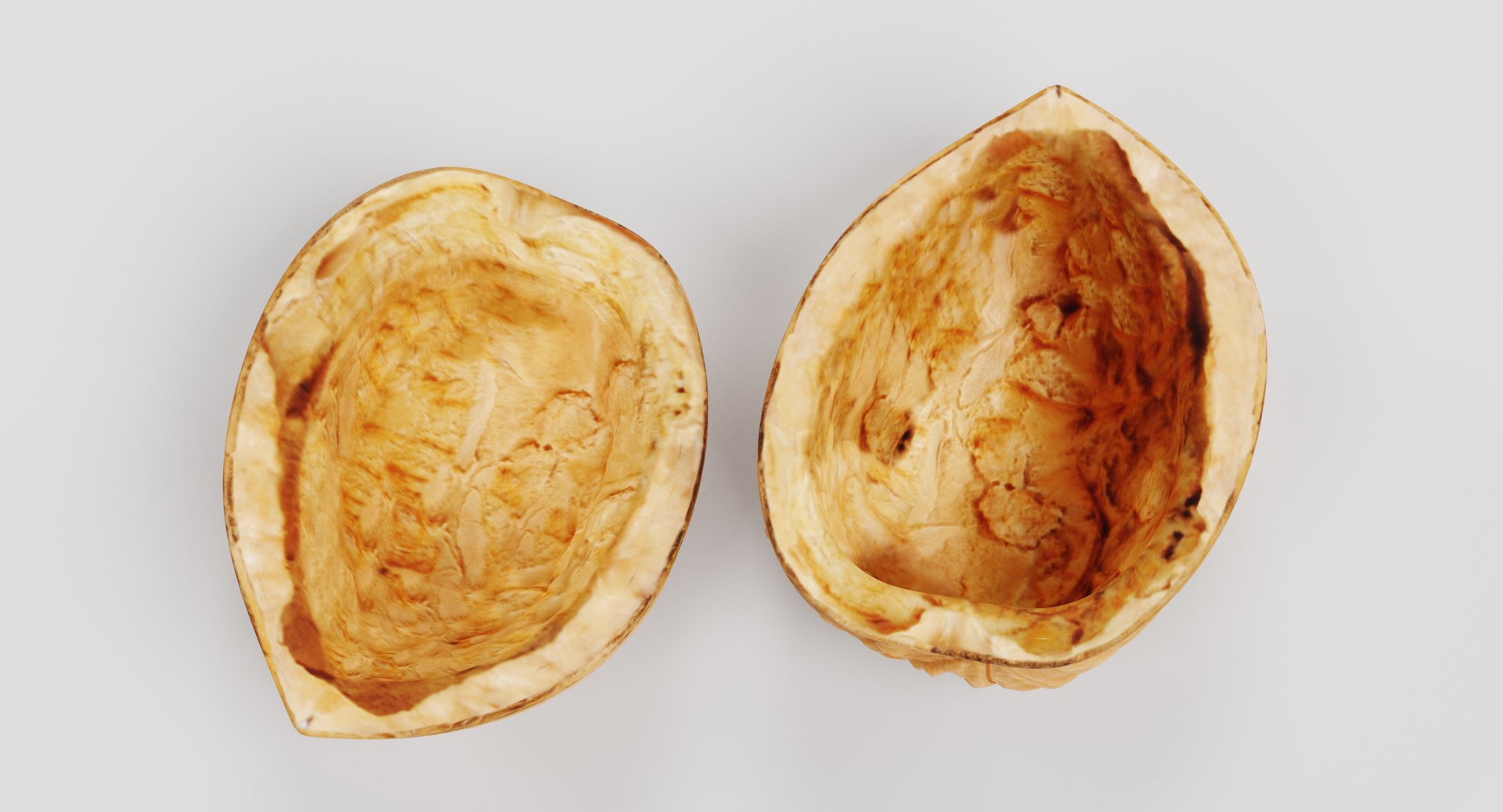 Walnut Shells 3D Model - TurboSquid 1251905