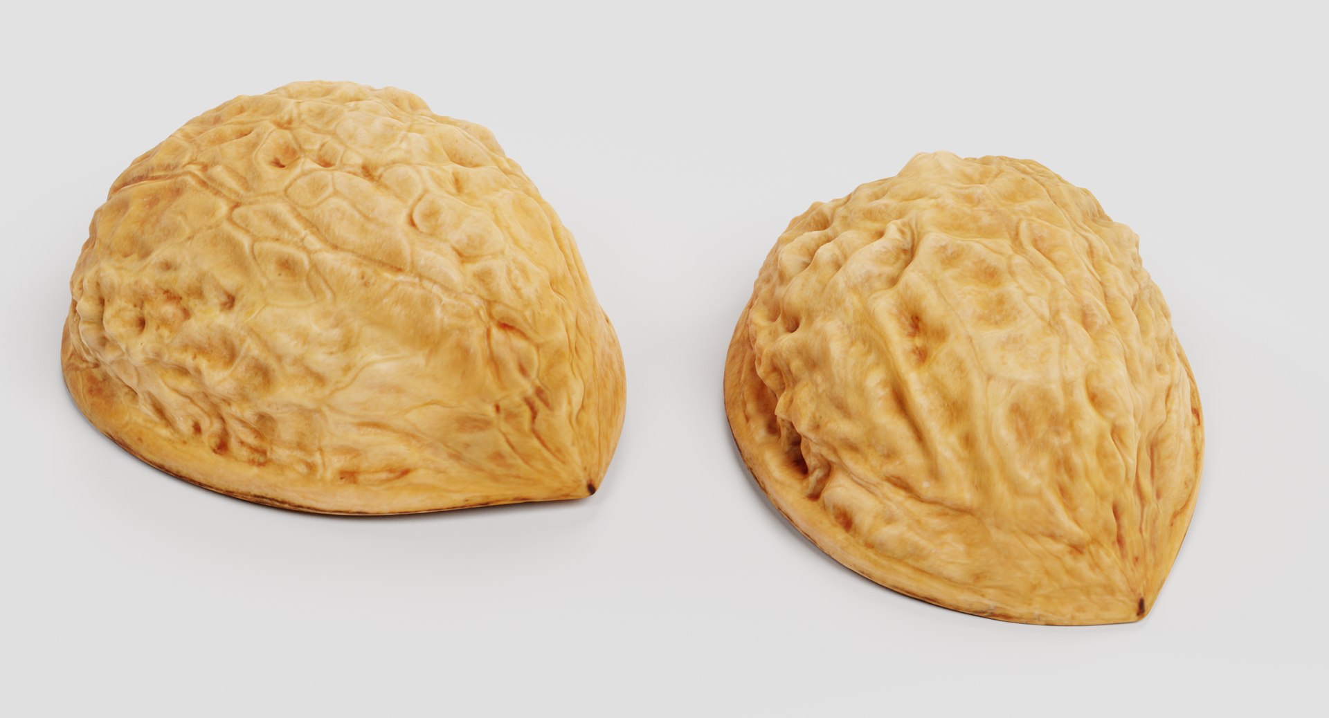 Walnut Shells 3D Model - TurboSquid 1251905