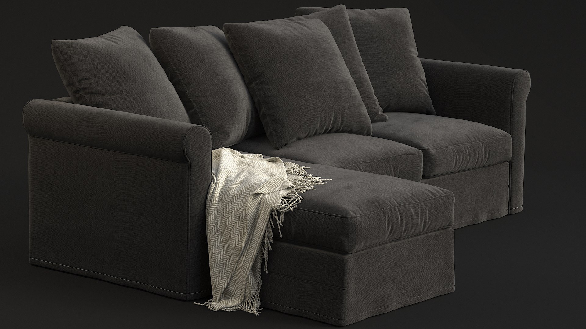 3D Ikea Harlanda Sofa Model - TurboSquid 1583996