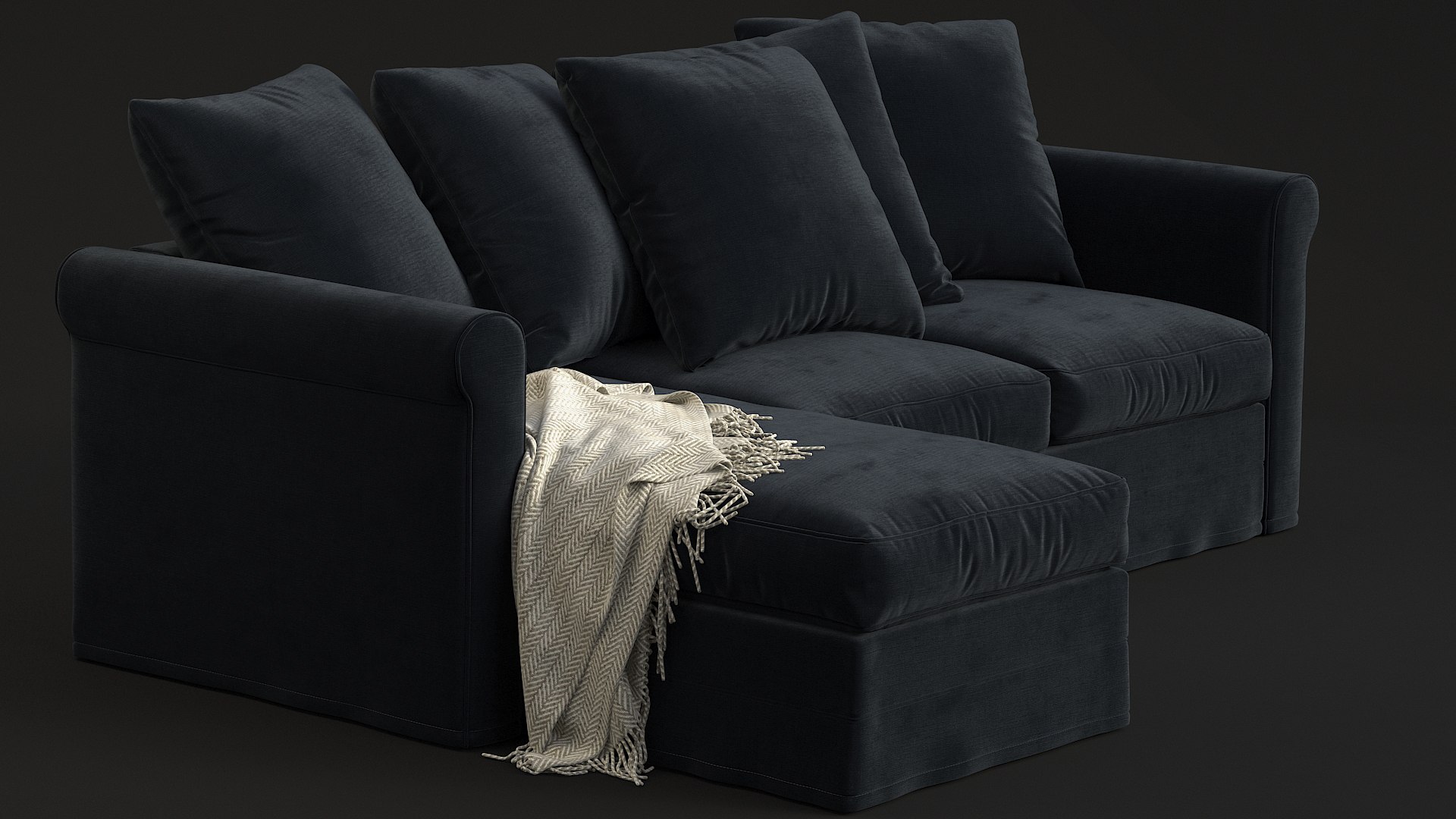 3D Ikea Harlanda Sofa Model - TurboSquid 1583996