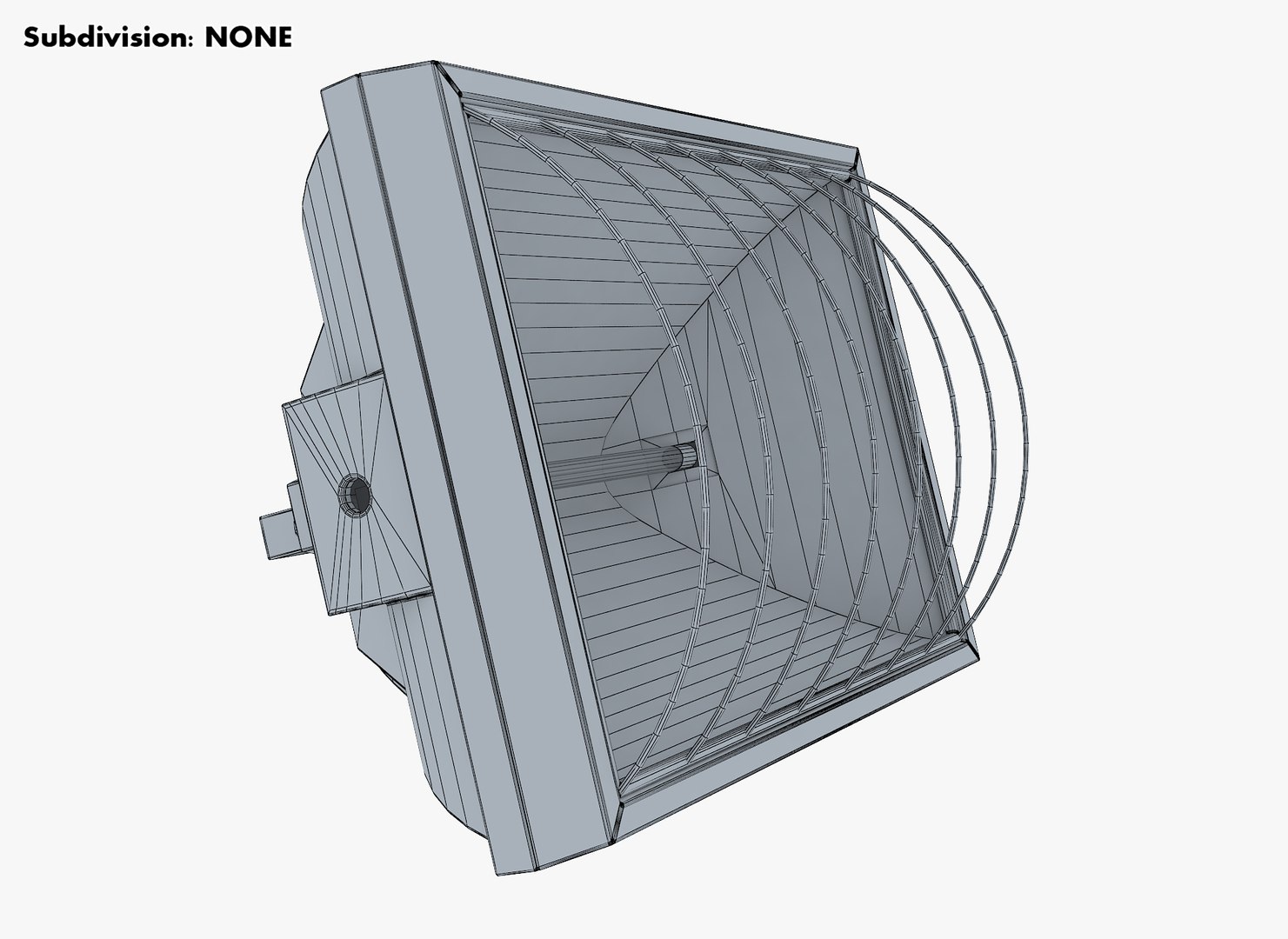 3D Flood Light V 1 Model - TurboSquid 1536211
