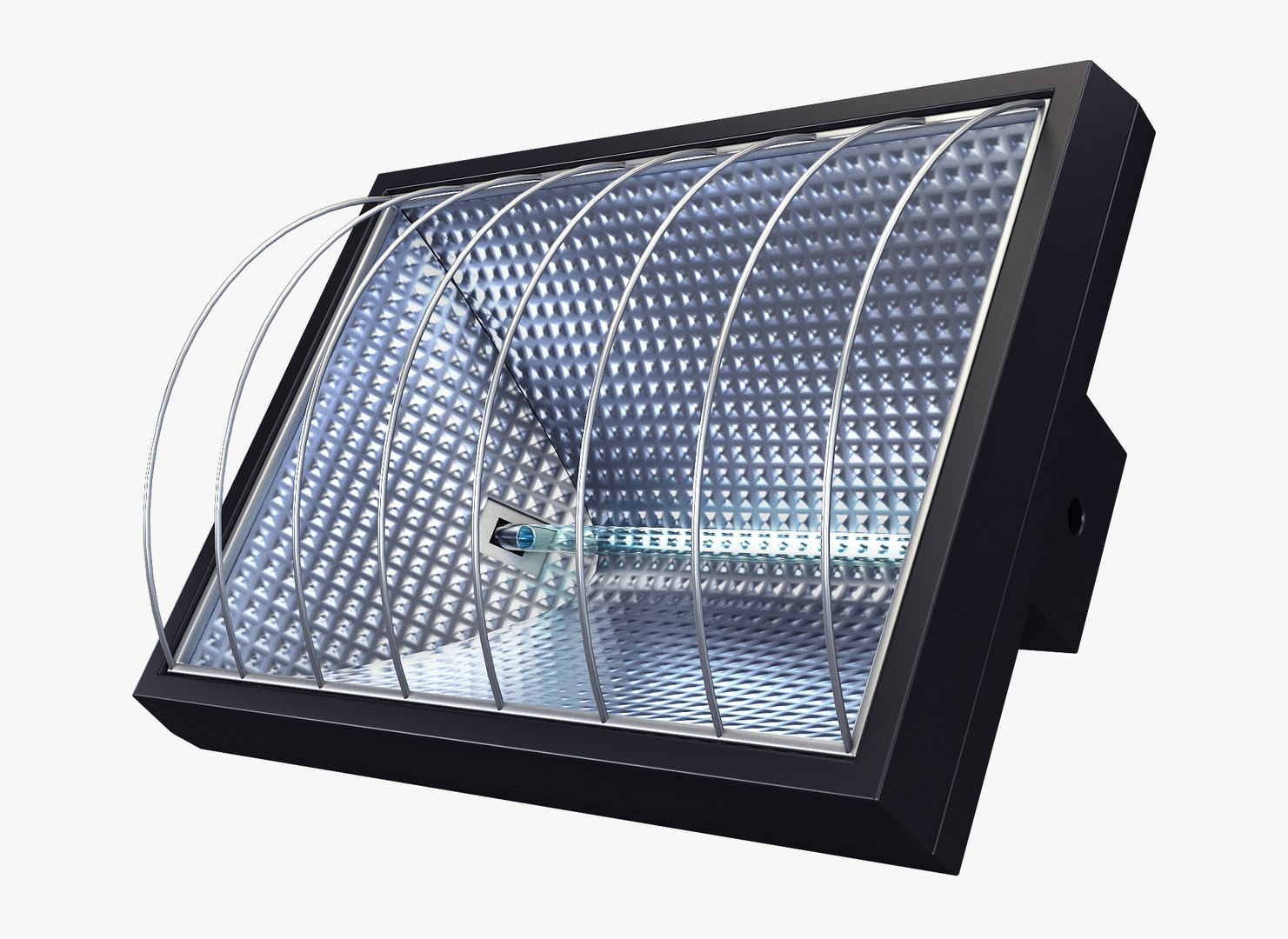 3D Flood Light V 1 Model - TurboSquid 1536211