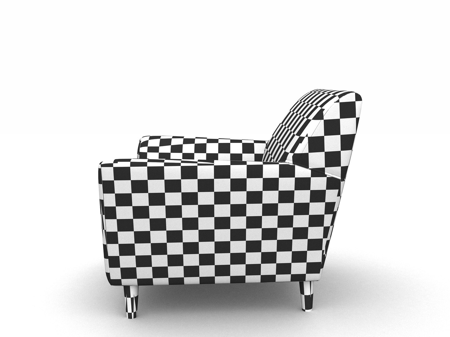 Fabric Sofa Hurley 3D Model - TurboSquid 1858037