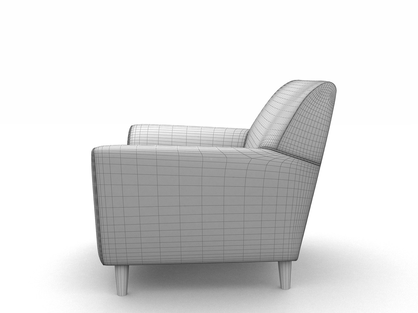 Fabric Sofa Hurley 3D Model - TurboSquid 1858037