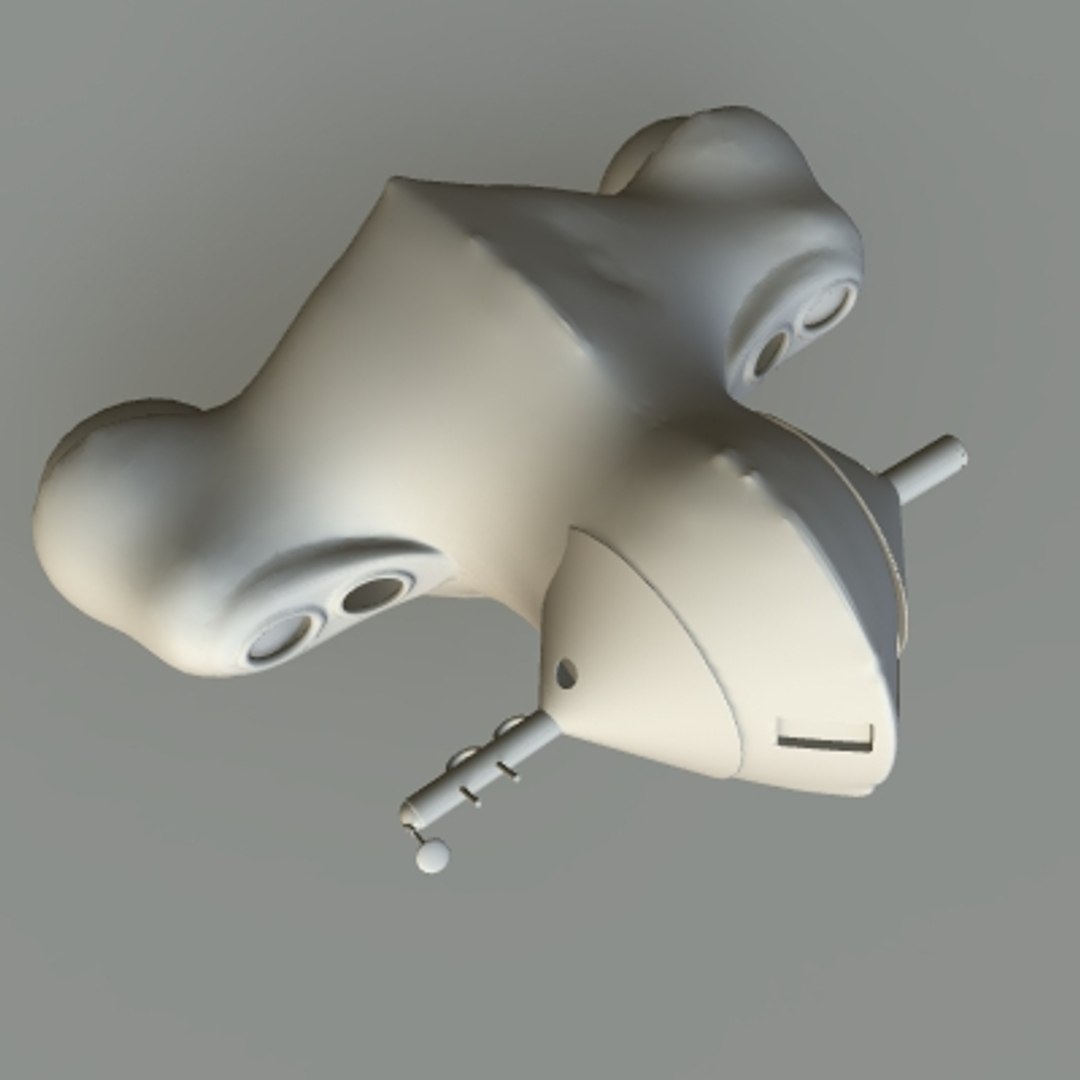 3d Spacecraft Spacewreck Model