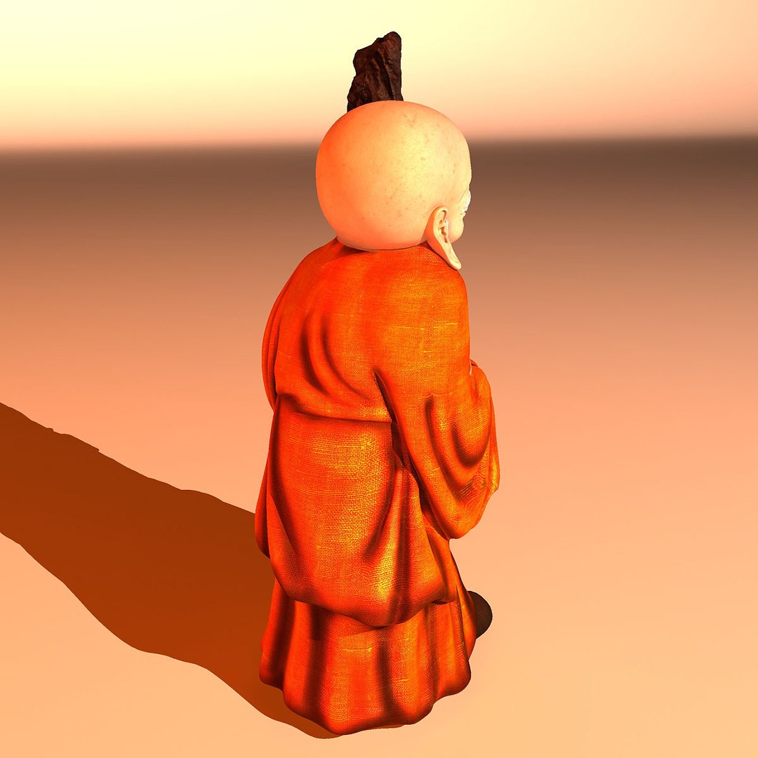 Chinese Buddhist Shou Xing 3d 3ds