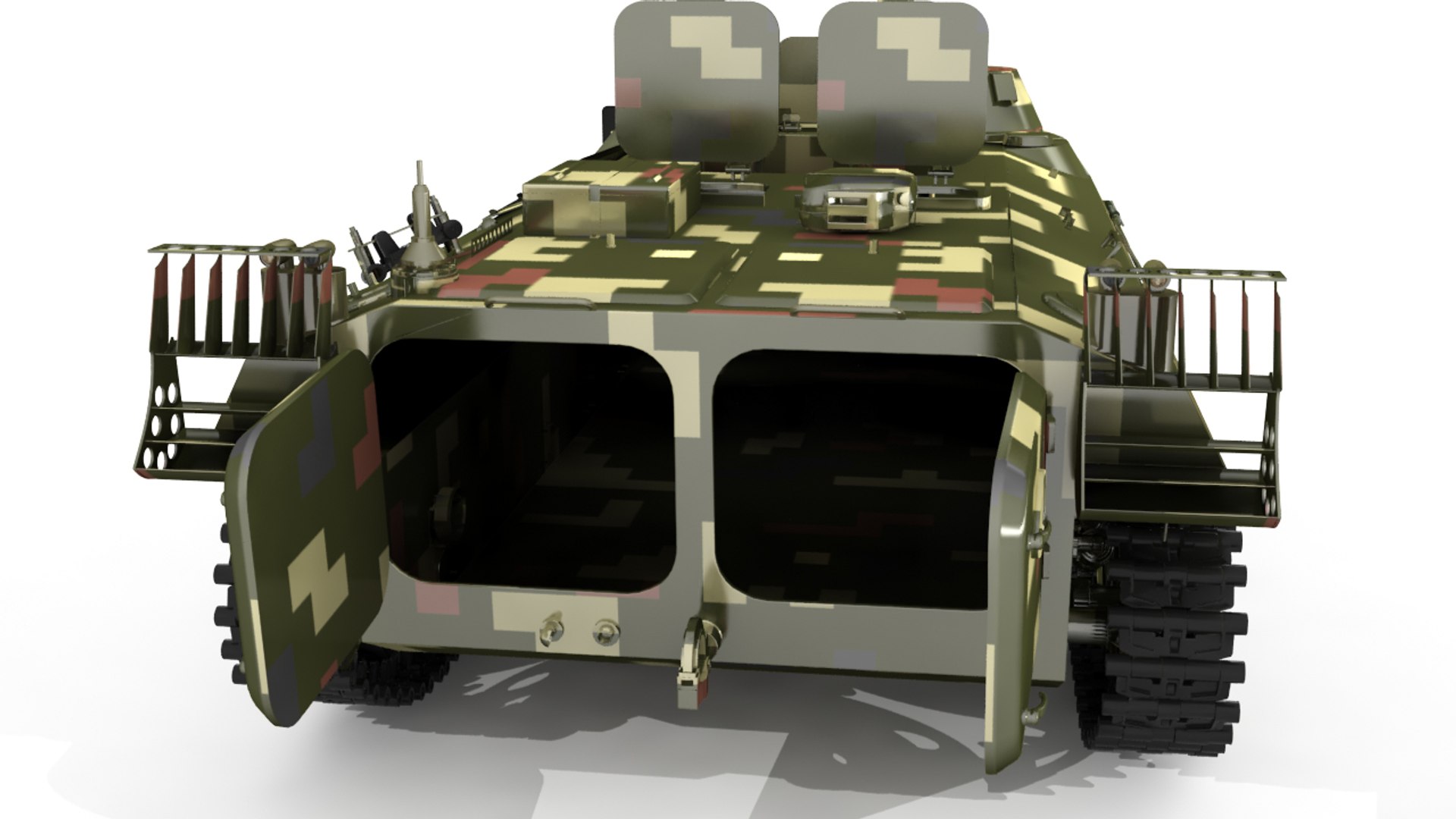 3D MTLB Camuflag - TurboSquid 2109260