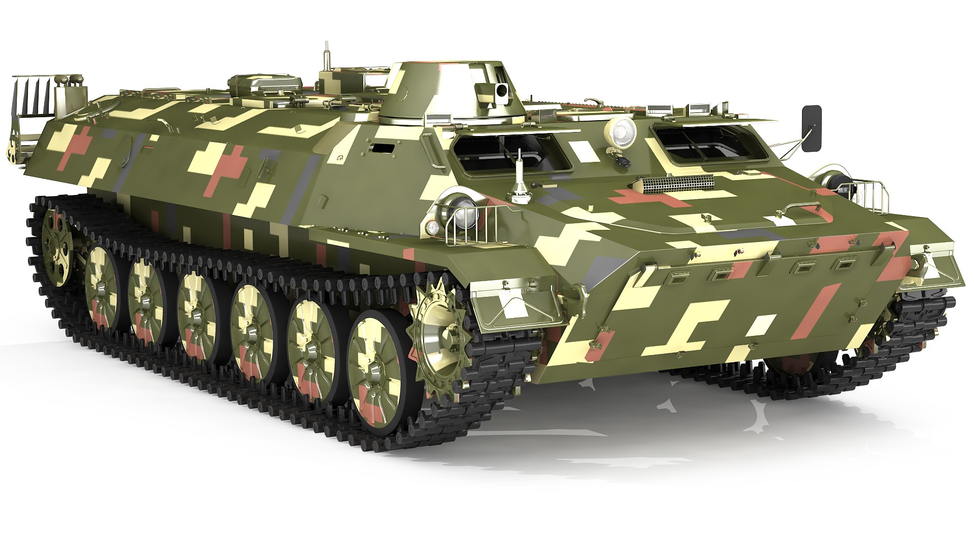 3D MTLB Camuflag - TurboSquid 2109260