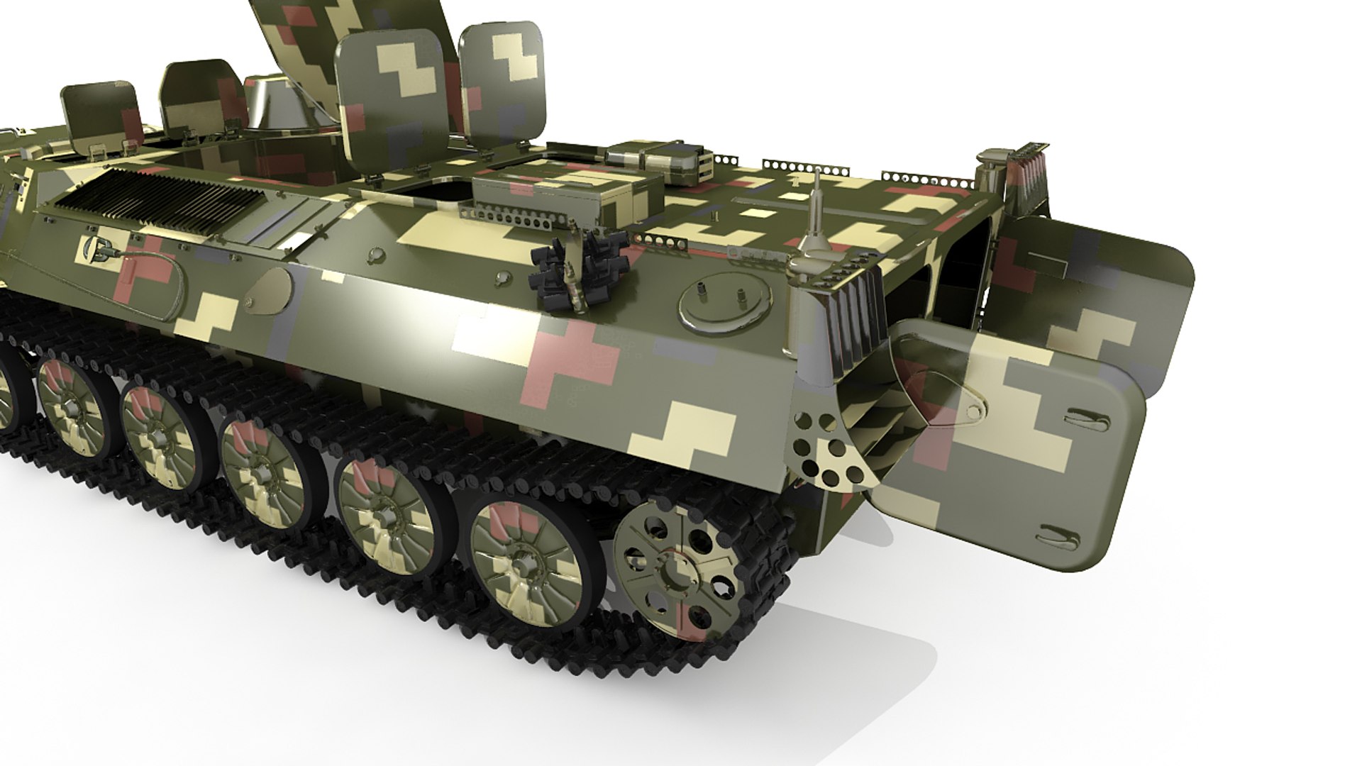 3D MTLB Camuflag - TurboSquid 2109260