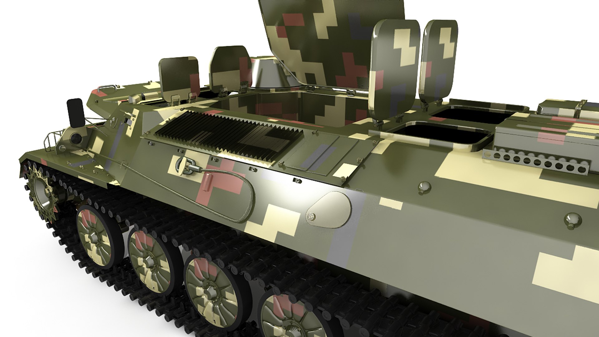 3D MTLB Camuflag - TurboSquid 2109260