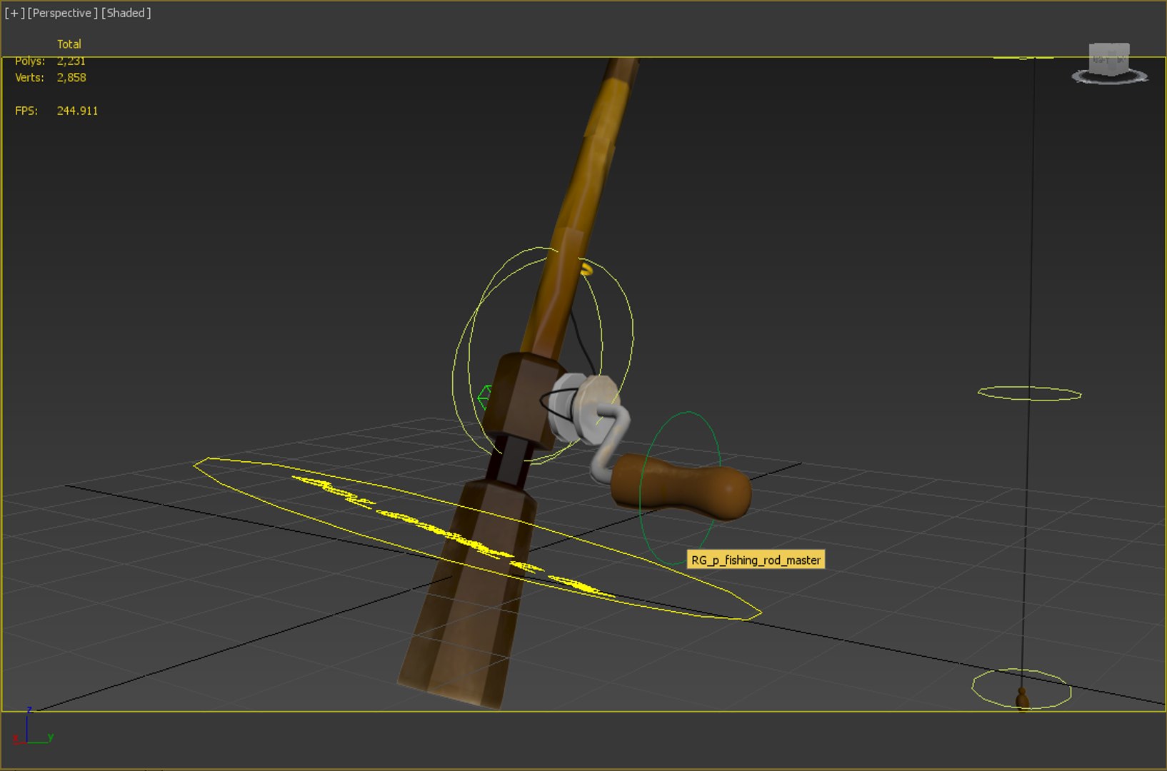 Fishing Rod 3D Model - TurboSquid 1366952