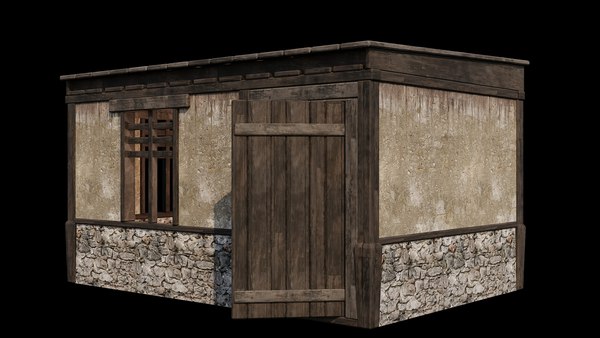 Medieval Houses Pack 76-77-78-79-80 - 4K Textures Game Ready model ...