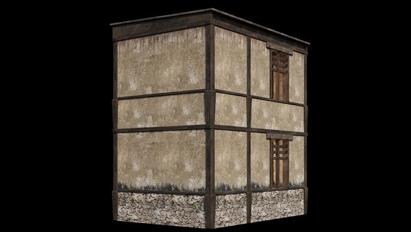 Medieval Houses Pack 76-77-78-79-80 - 4K Textures Game Ready model ...