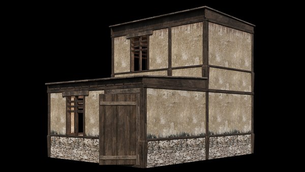 Medieval Houses Pack 76-77-78-79-80 - 4K Textures Game Ready model ...