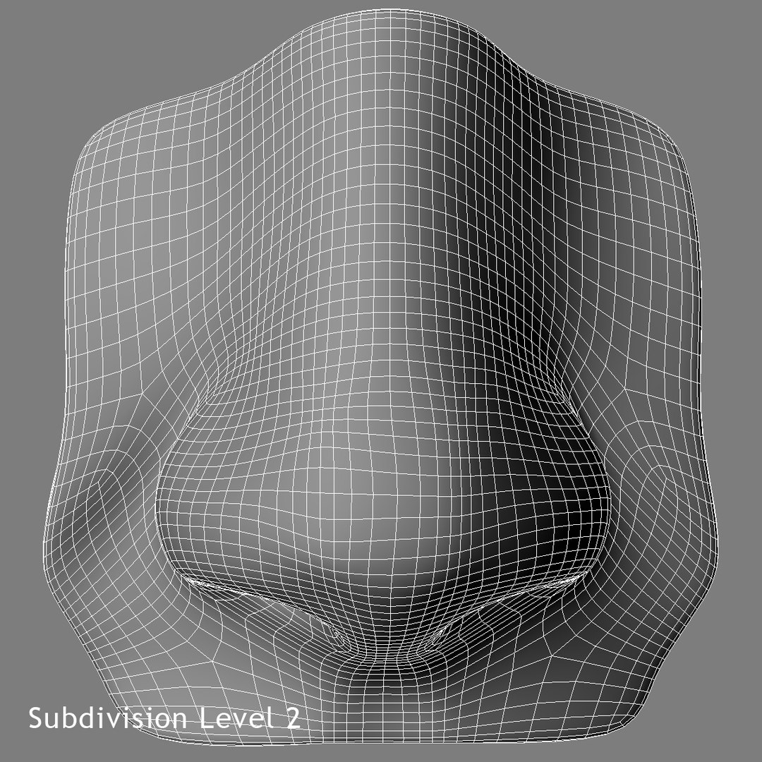 3d Model Realistic Human Nose