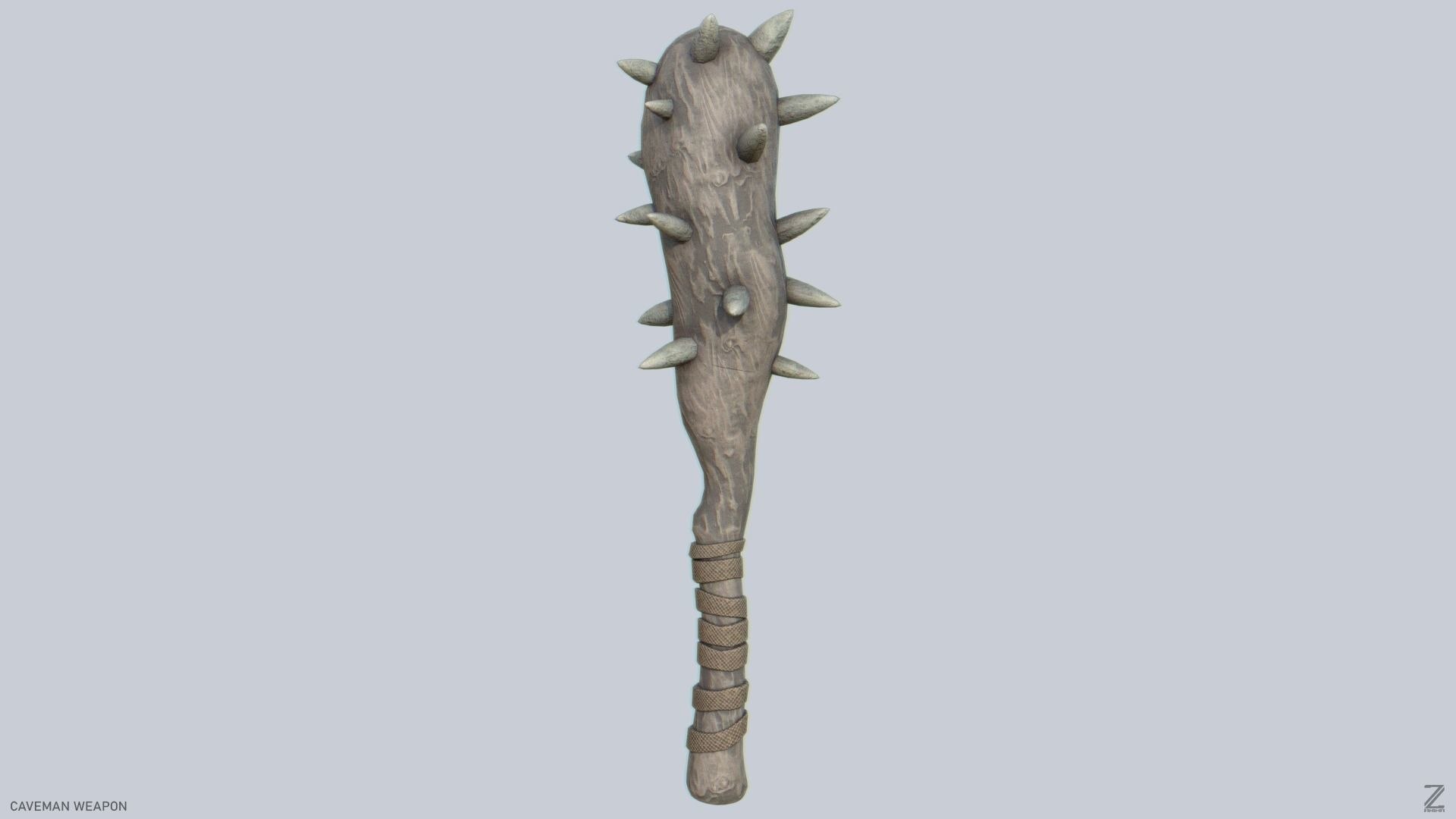 Caveman Weapon Collection 3D Model - TurboSquid 2241646