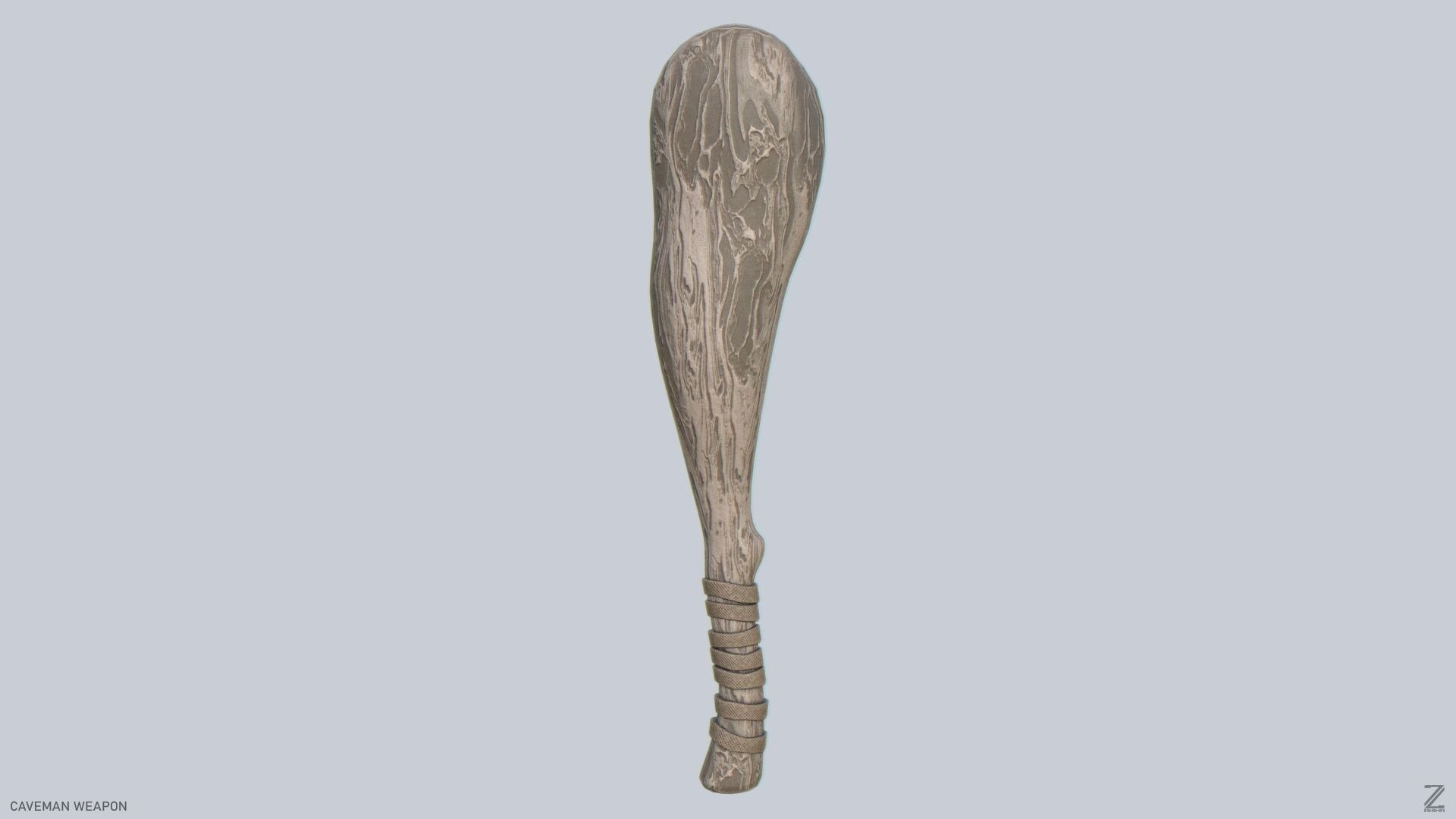 Caveman Weapon Collection 3D Model - TurboSquid 2241646