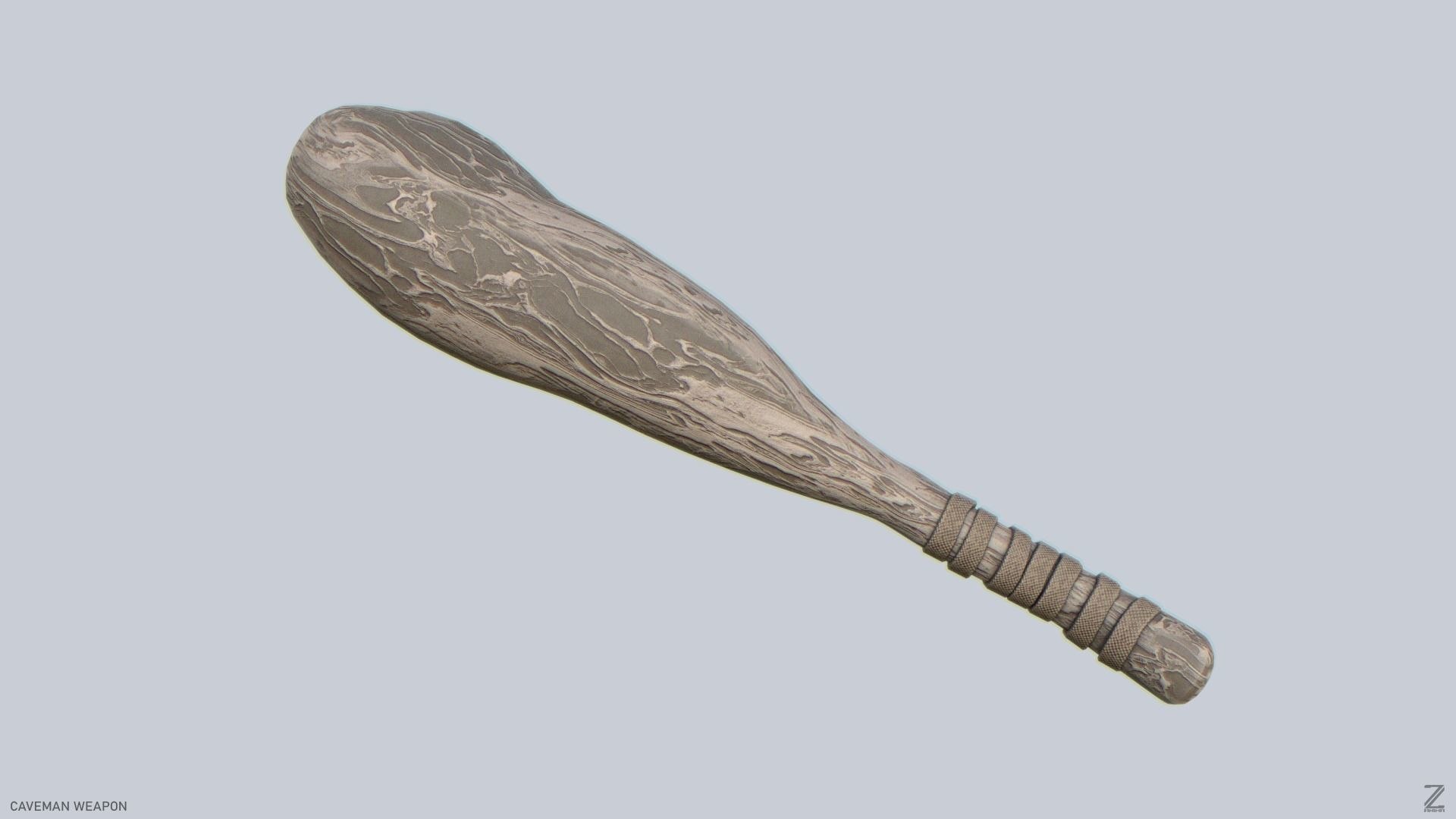 Caveman Weapon Collection 3D Model - TurboSquid 2241646