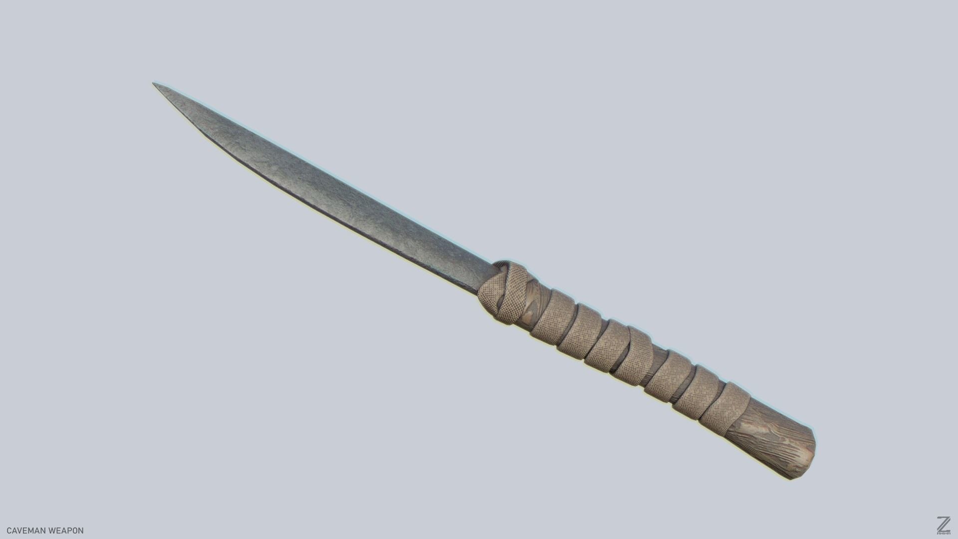 Caveman Weapon Collection 3D Model - TurboSquid 2241646