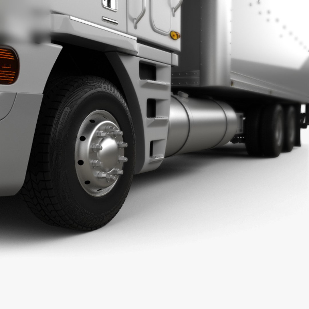 Freightliner Argosy Box 3D Model - TurboSquid 1380769