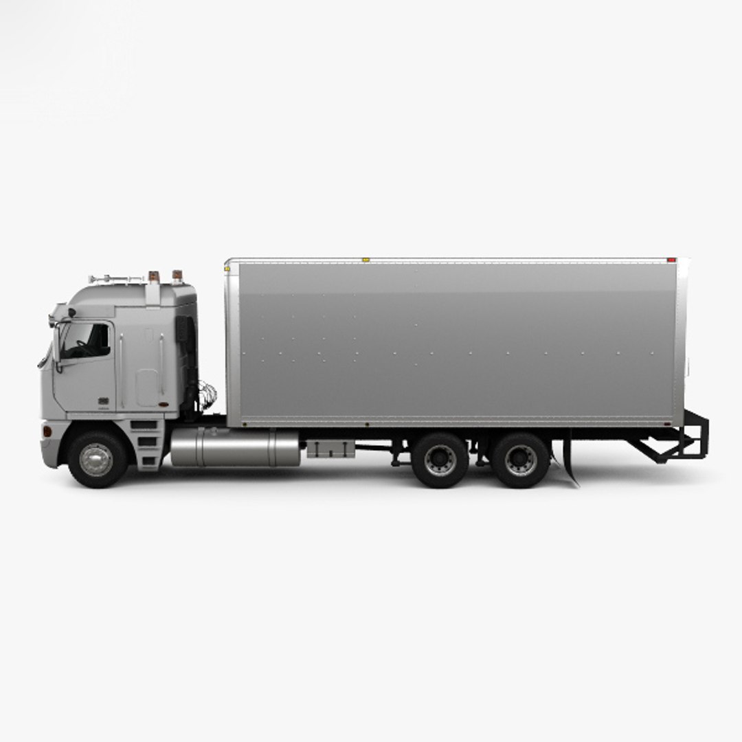 Freightliner Argosy Box 3D Model - TurboSquid 1380769