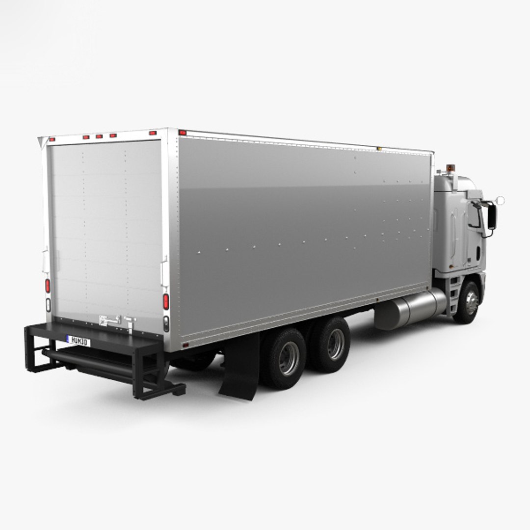 Freightliner Argosy Box 3D Model - TurboSquid 1380769